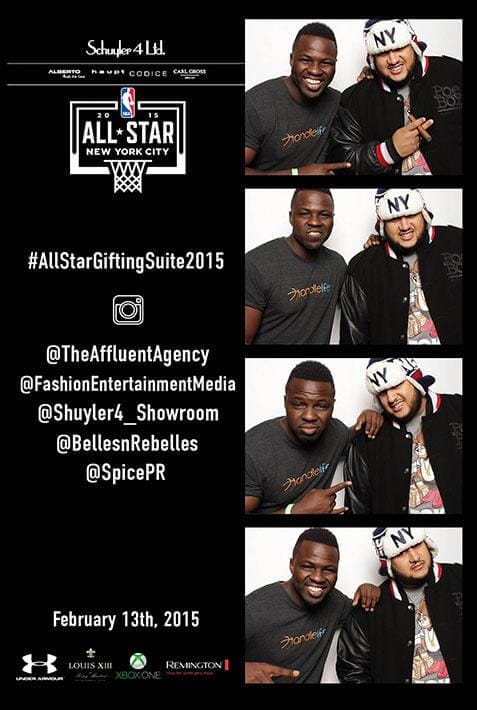 NBA All-Star Gifting Suite – Mashbooths Modern Photo Booth Rentals